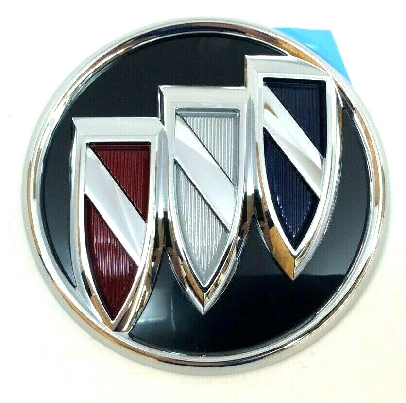 2018-2020 Buick Enclave liftgate hatch red white blue Trishield Emblem ...