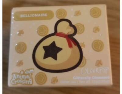 Animal Crossing Makeup x Colorpop Billionare Glitter Eye Gel SOLD OUT ...