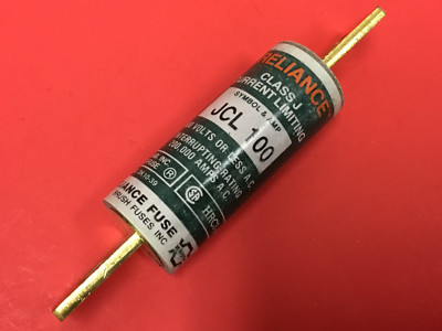 Reliance - P/N: JCL-100 - Class J Current Limiting Fuse - 600 Volts ...
