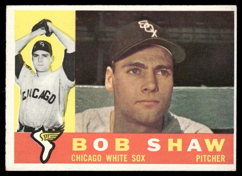 1960 Topps #380A Bob Shaw WB - VG-EX | eBay