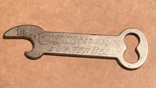 Vintage Clinton Brewing Co’s Pointer Beer Bottle Opener | eBay