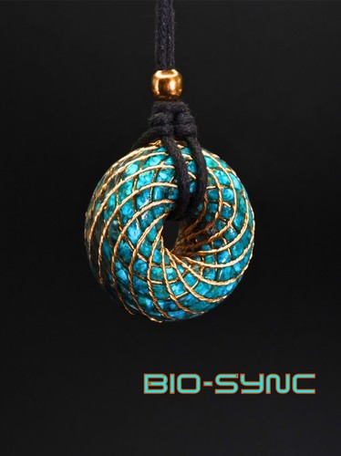 Golden Ratio Torus Vortex Energy Pendant, Copper, Real Kingman ...