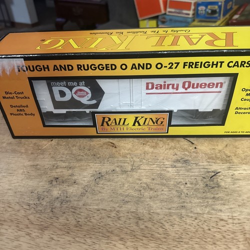 MTH RAILKING DAIRY QUEEN REEFER 30-7835 | eBay