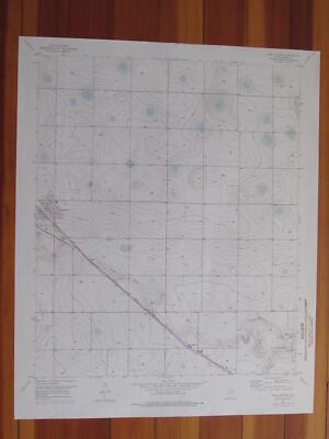 Shallowater Texas 1976 Original Vintage USGS Topo Map | eBay