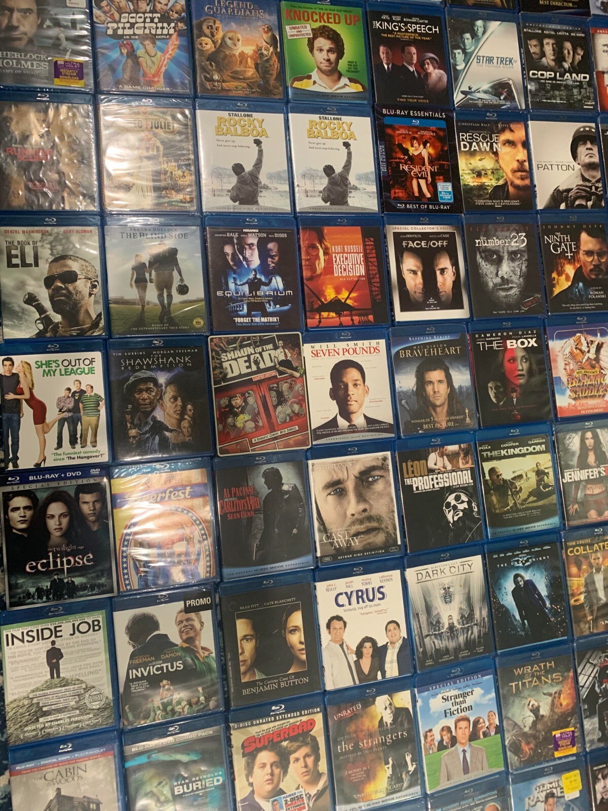Blu-Ray Movie Collection: Over 265 Movies, All Genres, Most Brand New ...