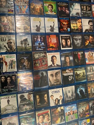 Blu-Ray Movie Collection: Over 265 Movies, All Genres, Most Brand New ...