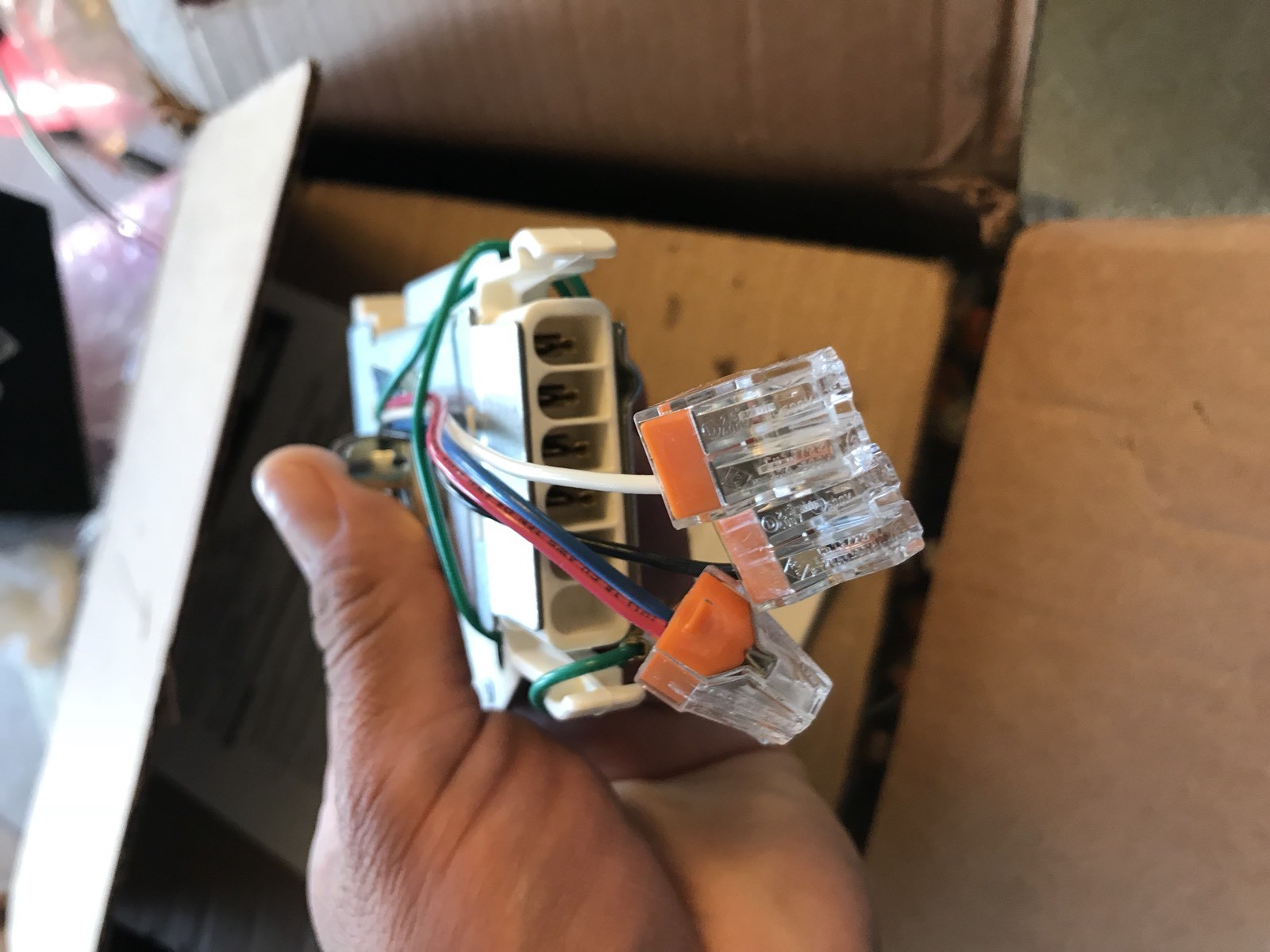 (24 Ea) MWS 27FF12/4G5LT MODULAR WIRING SYSTEM FIXTURE CONNECTOR, 277V ...