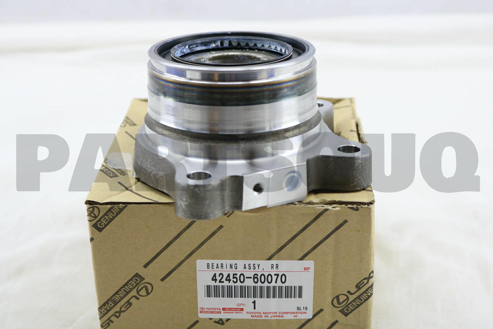 4245060070 Genuine Toyota HUB & BEARING ASSY, REAR AXLE, RH 42450-60070 ...