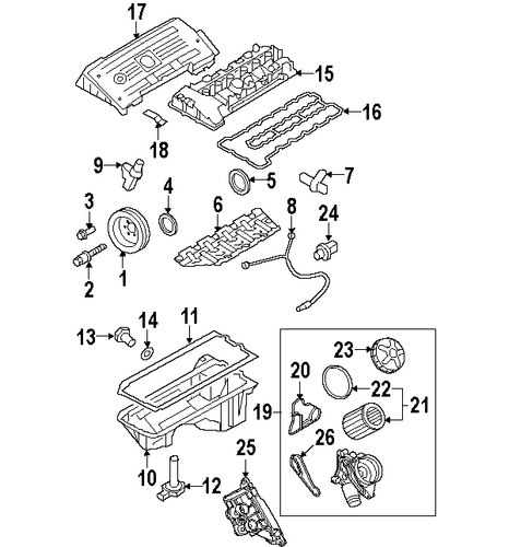BMW 11427548322 GENUINE OEM DRAIN PLUG GASKET | eBay