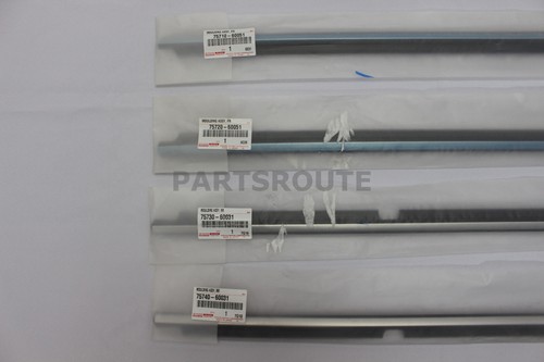 Toyota Land Cruiser 100 Lexus LX470 OEM Front Rear Door Belt Moulding ...