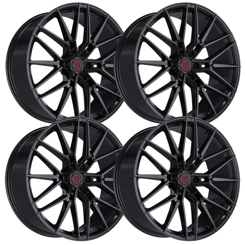 (Set-4) TIS 506B 24X10 6x139.7 24mm Gloss Black Wheels Rims 24 Inch | eBay
