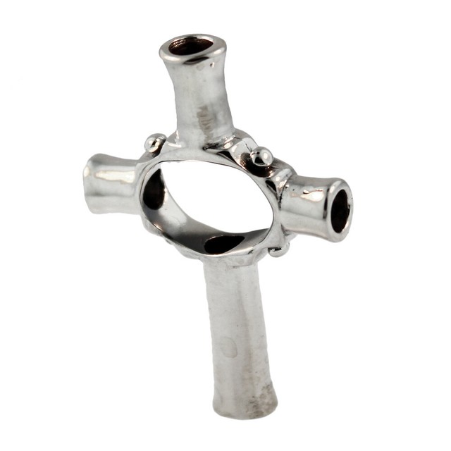 Authentic Trollbeads Sterling Silver 12907 Big Cross Pendant Bead for ...