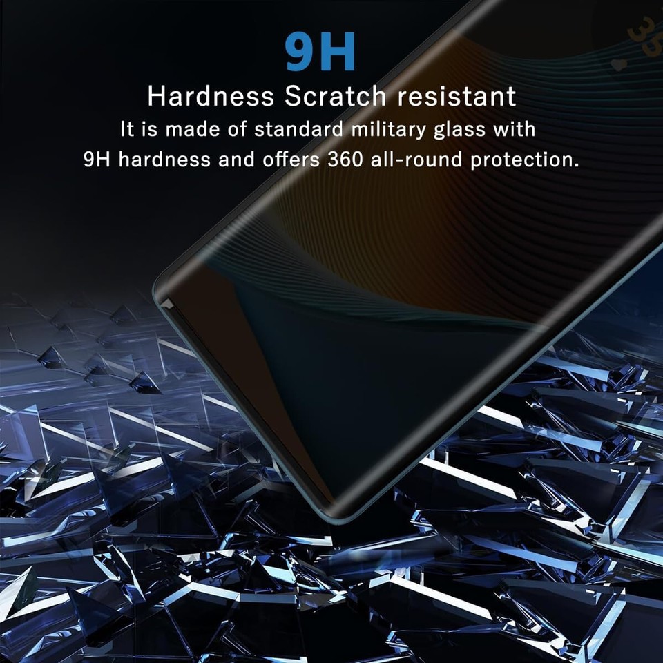 For Motorola Moto G85 Edge 70 Fusion Ultra Pro Privacy Glass Screen ...