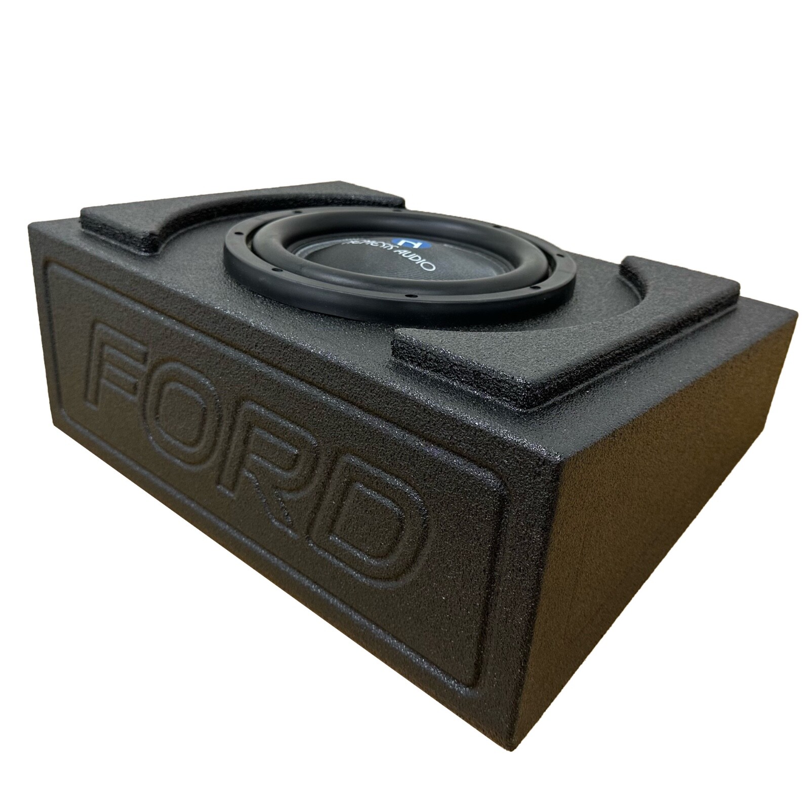 Subwoofer Box Single 12" fits Ford F150 F250 F350 CREW CAB | eBay