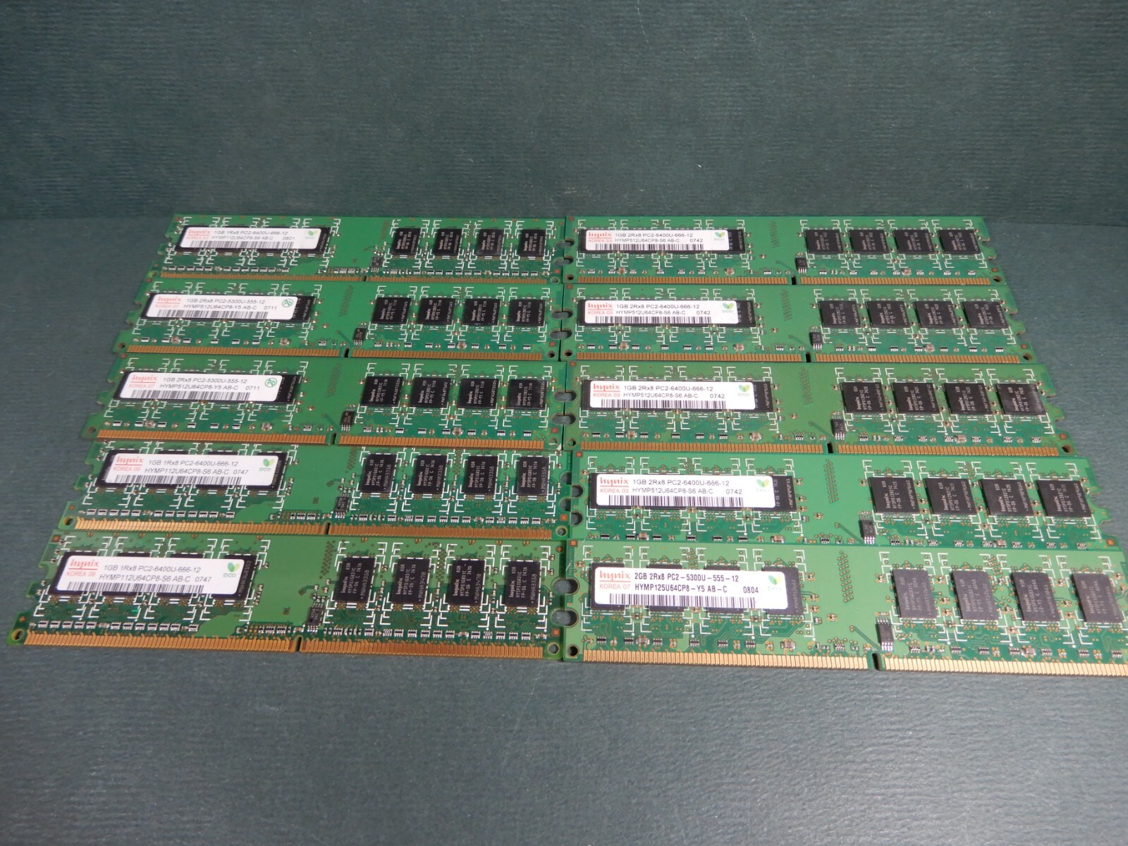 Hynix 1GB Memory RAM Sticks 1R8 (3) 2R8 (7) Used | eBay