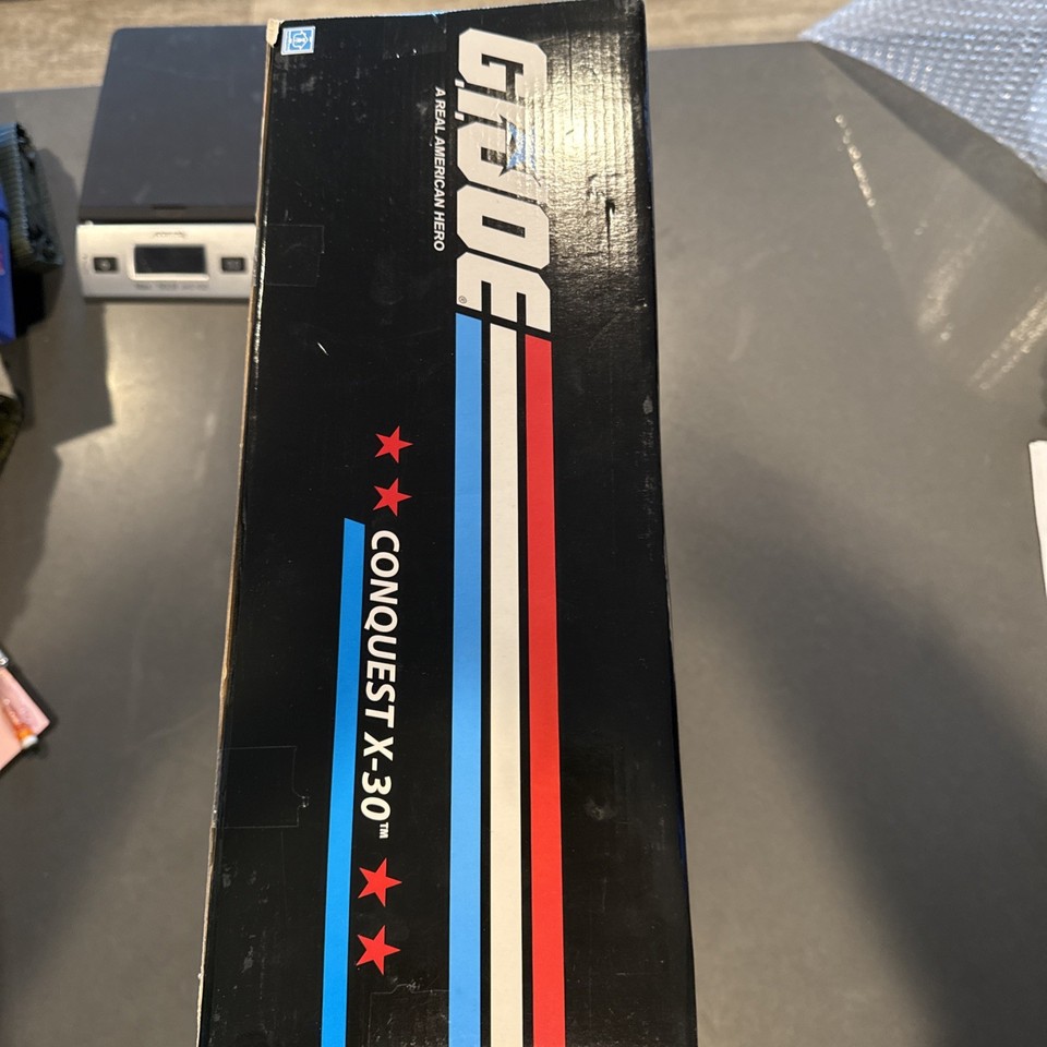 GI Joe 25th Conquest X30 JET Target Exclusive 2008 W/ SLIPSTREAM PILOT ...