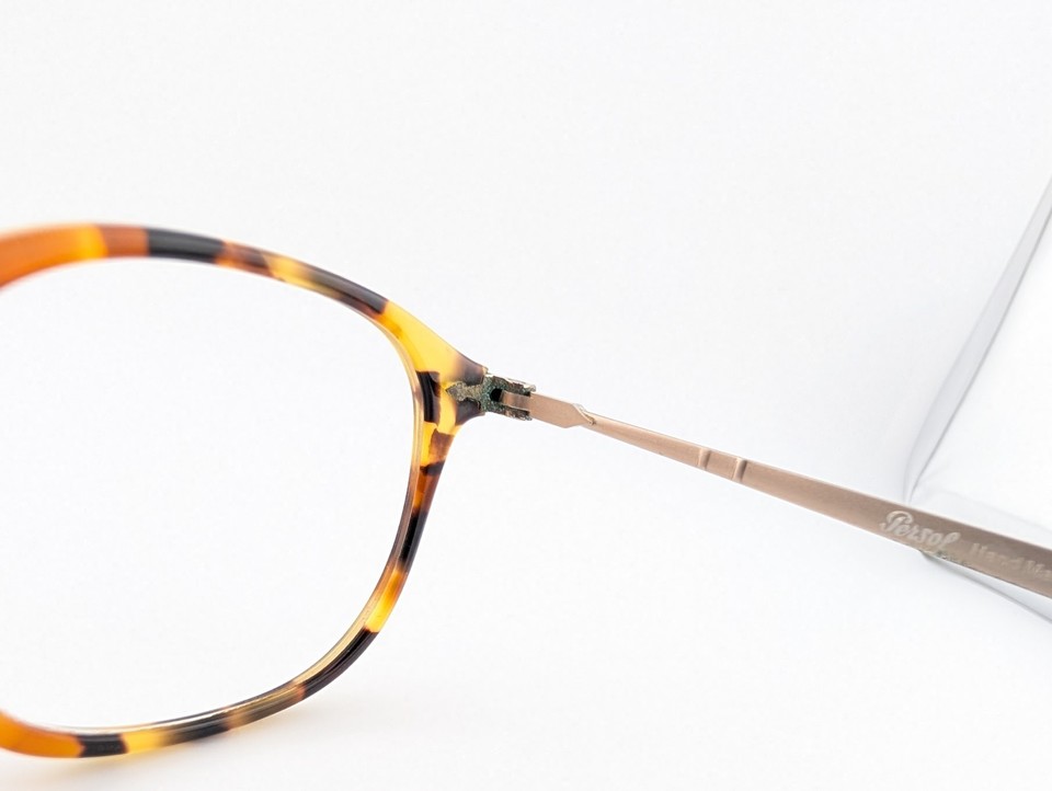 Persol Eyeglasses Frames Only, 1052, 49-19-145, Brown, Made in Italy | eBay