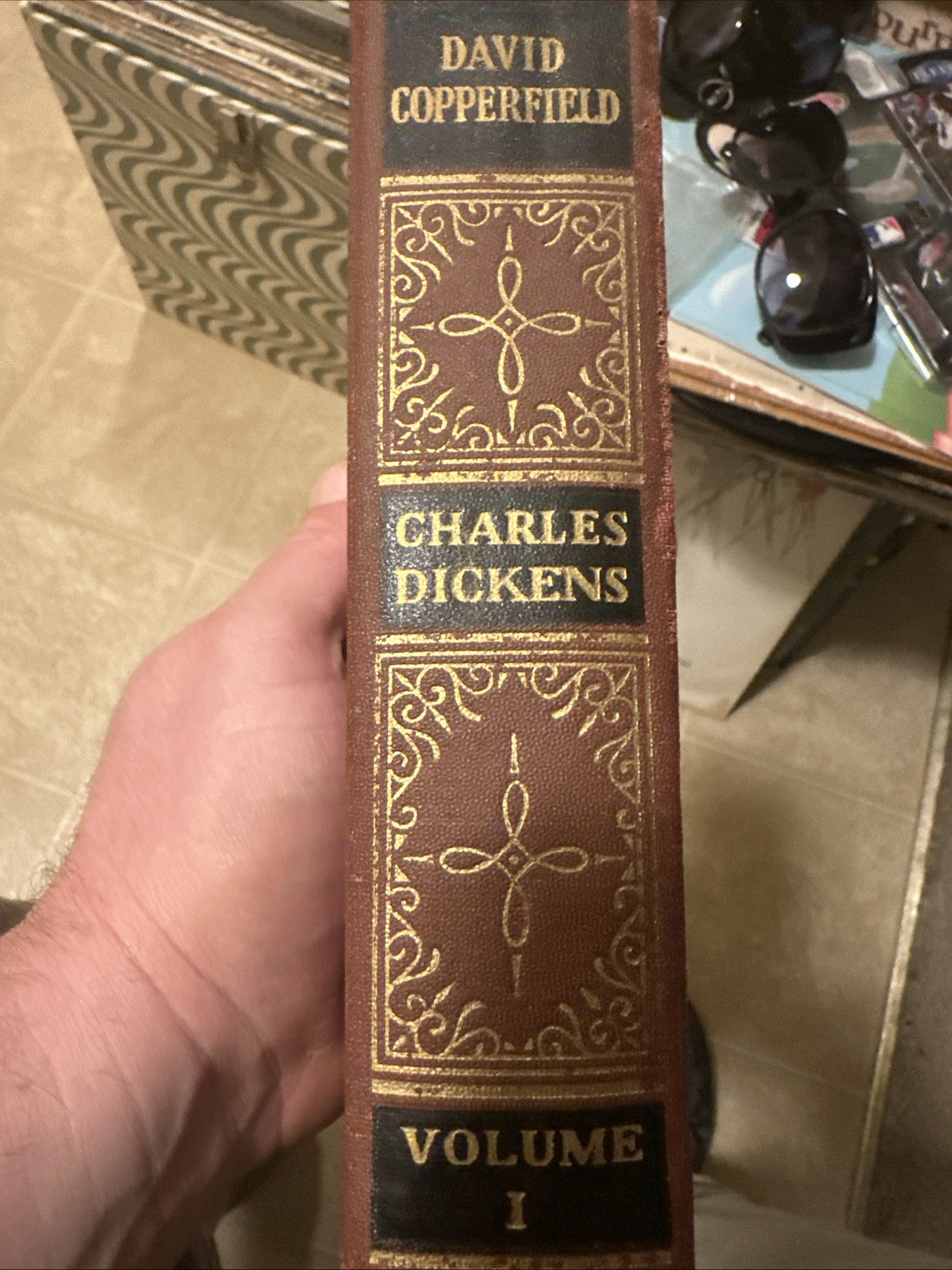 David Copperfield Vol 1 by Charles Dickens Antique Vintage Hardcover No ...