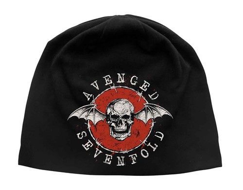 Avenged Sevenfold Beanie Hat Distressed Bat Band Logo new Official ...