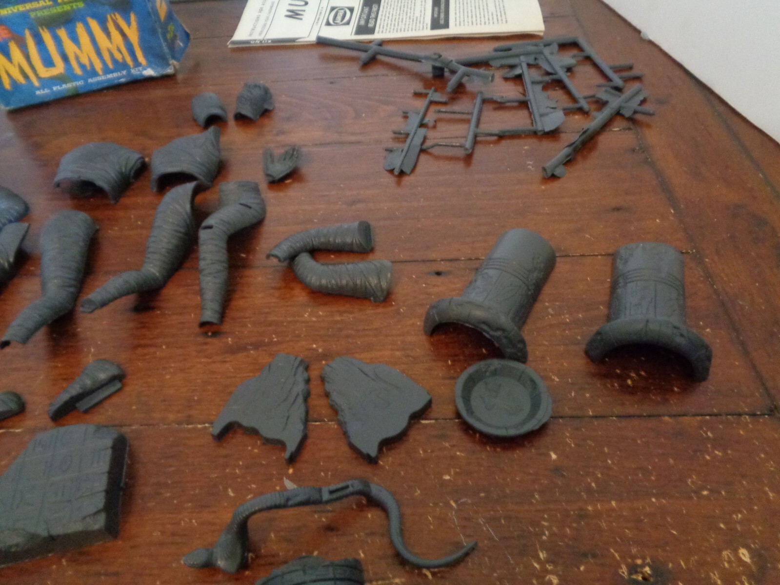 vintage aurora 427 the mummy model kit | eBay UK