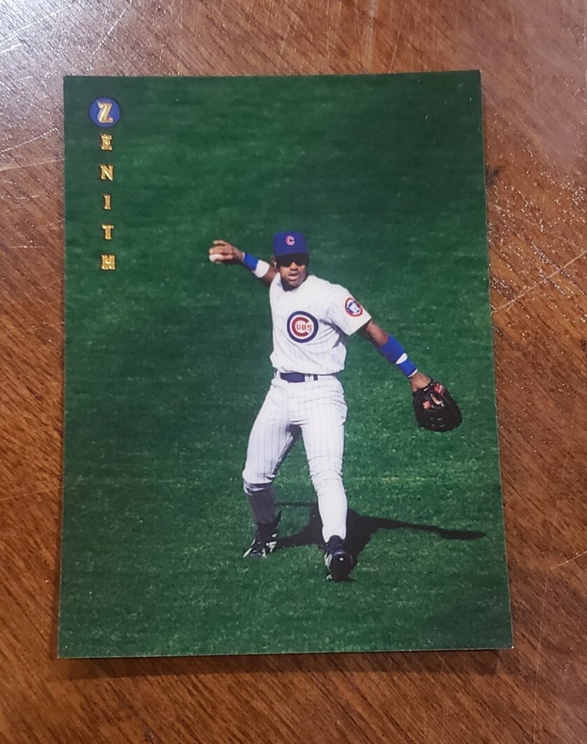 1997 Pinnacle Zenith Baseball Sammy Sosa Card #16 | eBay