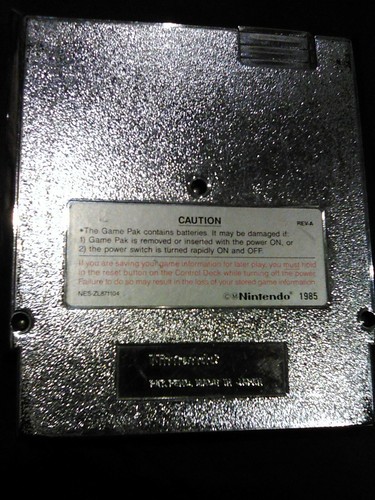 The Legend of Zelda Nintendo Gold NES Game Cartridge 1985 Rev-A FAST ...