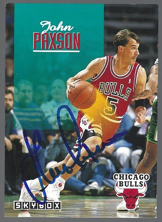 1992-93 Skybox #33 John Paxson IP autograph signed card | eBay