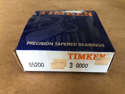 TIMKEN 65200 3 PRECISION TAPERED BEARING CONE | eBay