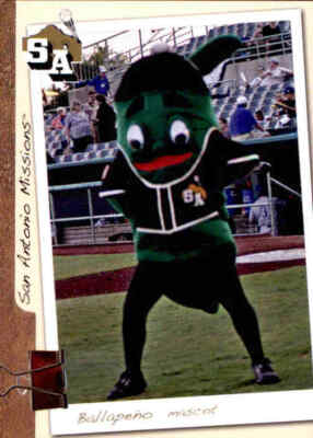 2011 San Antonio Missions Grandstand #30 Ballapeno MASCOT - NM Baseball ...