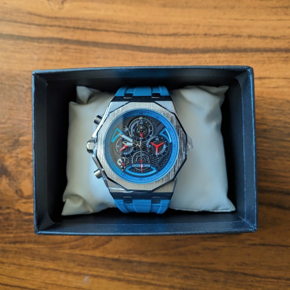 Aocasdiy Mens Metal Waterproof Shockproof Chronograph Analog G-Style ...