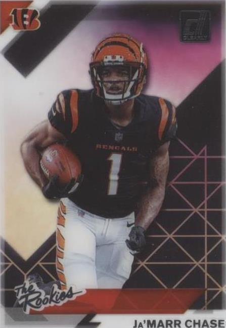 2021 Panini Clearly Donruss - Clearly the Rookies Ja'Marr Chase #CTR-JC ...