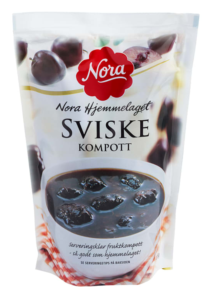 Prunes Compote Nora Sviske Kompott Norwegian Dessert 455g Sviskekompott ...