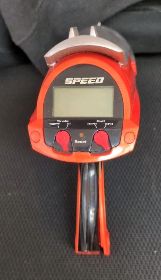 Hot Wheels Radar Gun Speed Detector Digital Readout Model J2358 Tested ...