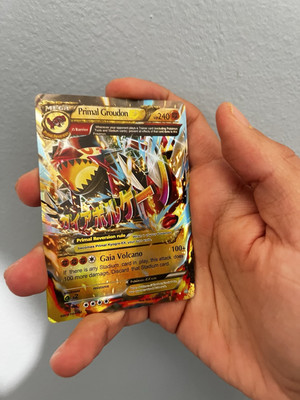 Pokemon Primal Groudon EX Primal Groudon EX (Omega) 86/160 XY-Primal | eBay