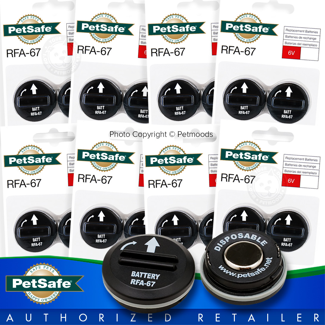 PetSafe RFA-67D-11 Batteries 6V for Dog Fence Collar Receiver PIF-275 ...