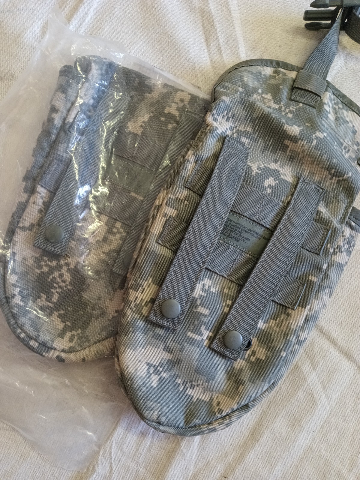 NEW MOLLE II Entrenching Tool, E-Tool Carrier Pouch ACU Camo | eBay
