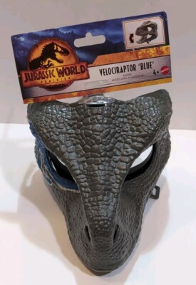 Mattel (GCV81) Jurassic World Velociraptor Blue Mask 194735129928 | eBay