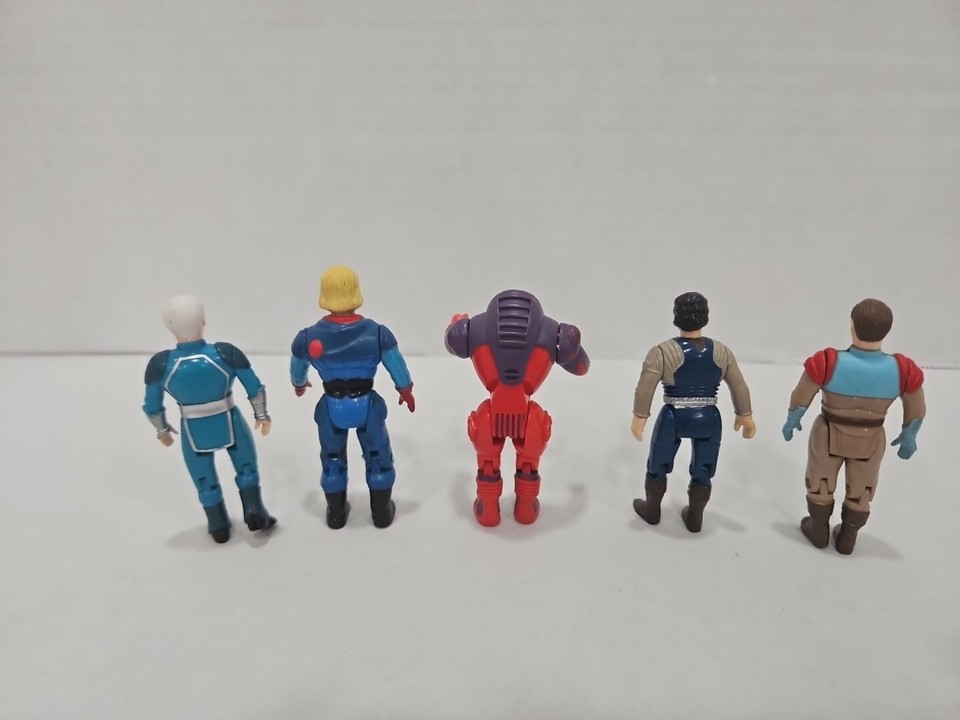 Vintage Tyco Dino Riders Figure Lot Of 5 Krulos,Questar,Aries,Mind Zei ...