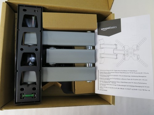 32-70 in. Amazon Triple Arm w/extender Full Motion TV Wall Mount, NWT ...
