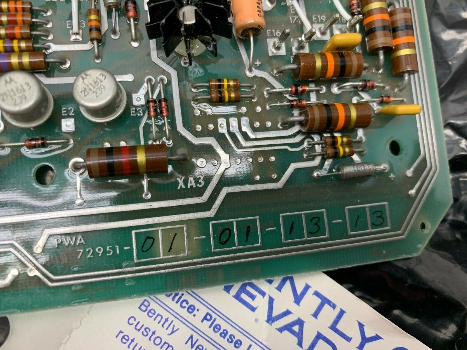 NEW NO BOX BENTLY NEVADA CIRCUIT BOARD PWA 72951-01-01-13-13 | eBay