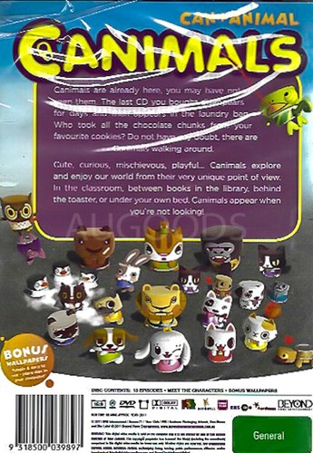 CANIMALS: COME TO PLAY -Rare DVD Aus Stock Animated New 9318500039897| eBay