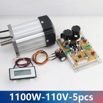 1100W 110V Brushless DC Motor&Power Drive Control Board Kit C for Lathe WM210 | eBay