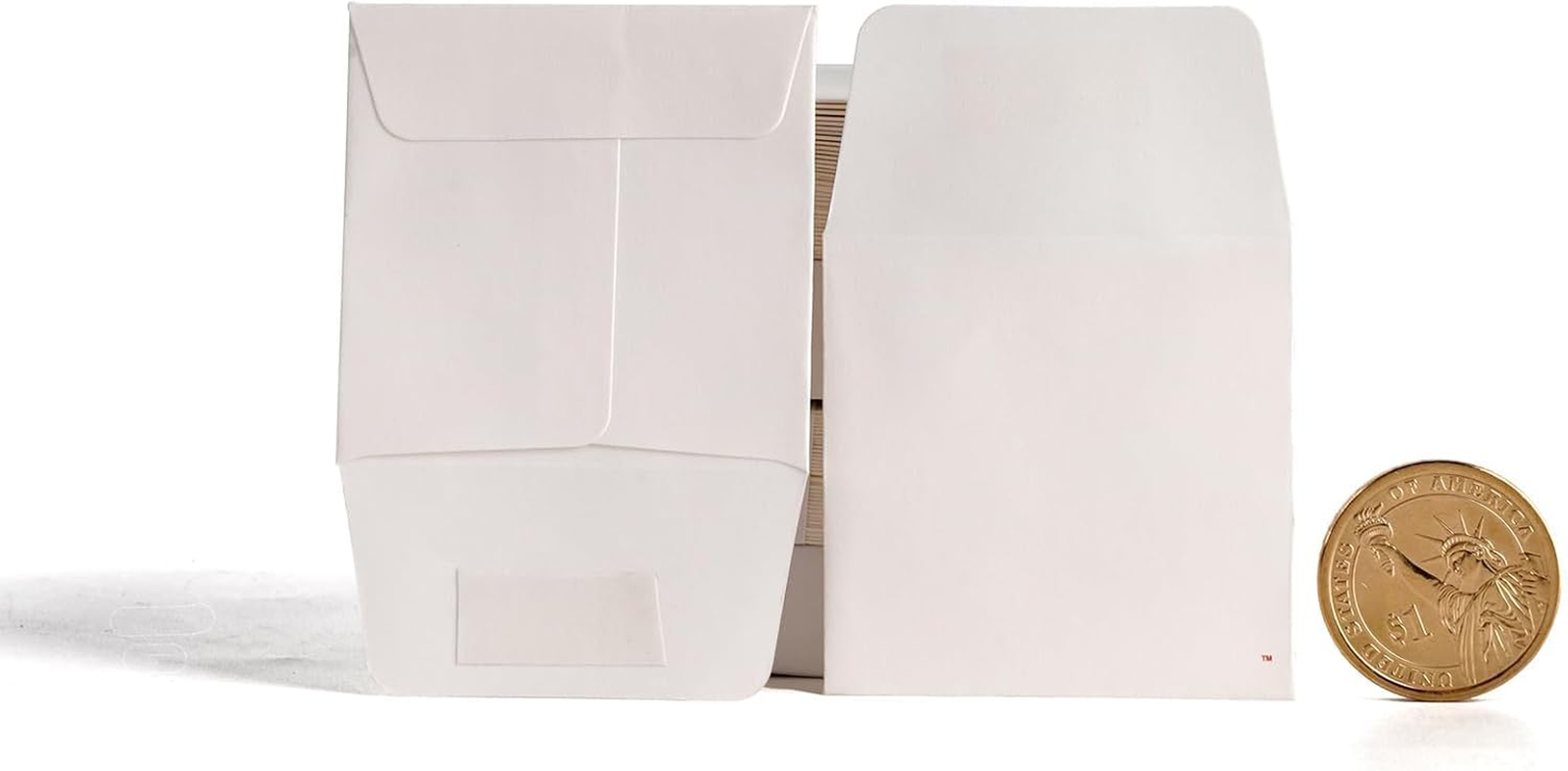 2 X 2Inches Tiny Coin Envelopes - Self Seal 128-Count Mini Envelopes ...