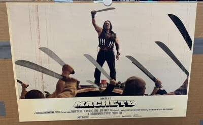 Grindhouse Machete Lobby Poster Ebay