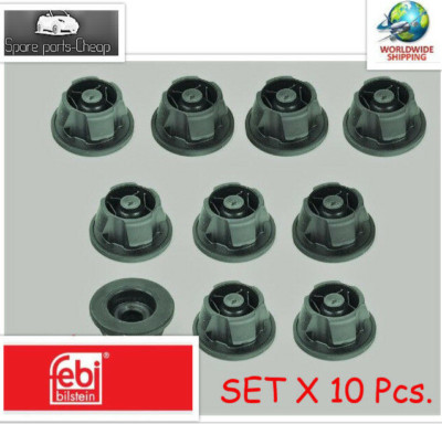 10X ENGINE COVER GROMMETS ABSORBERS FOR MERCEDES OM642 A6420940785 NEW ...