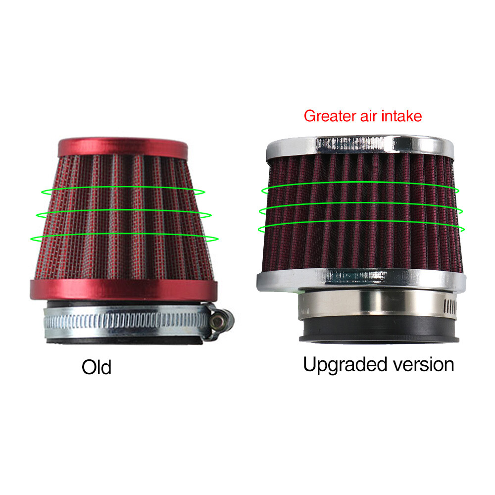 55mm Velocity Stack Air Filter Carburetor Carb Filters For ATV Dirt Pit ...