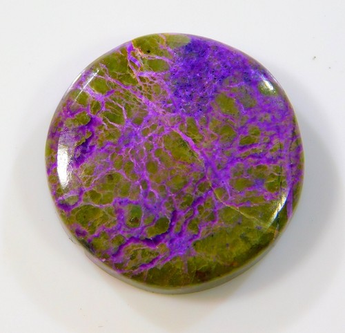 15.CT 100% Natural Multi Atlantisite Stichtite ROUND Cabochon Gemsotne ...