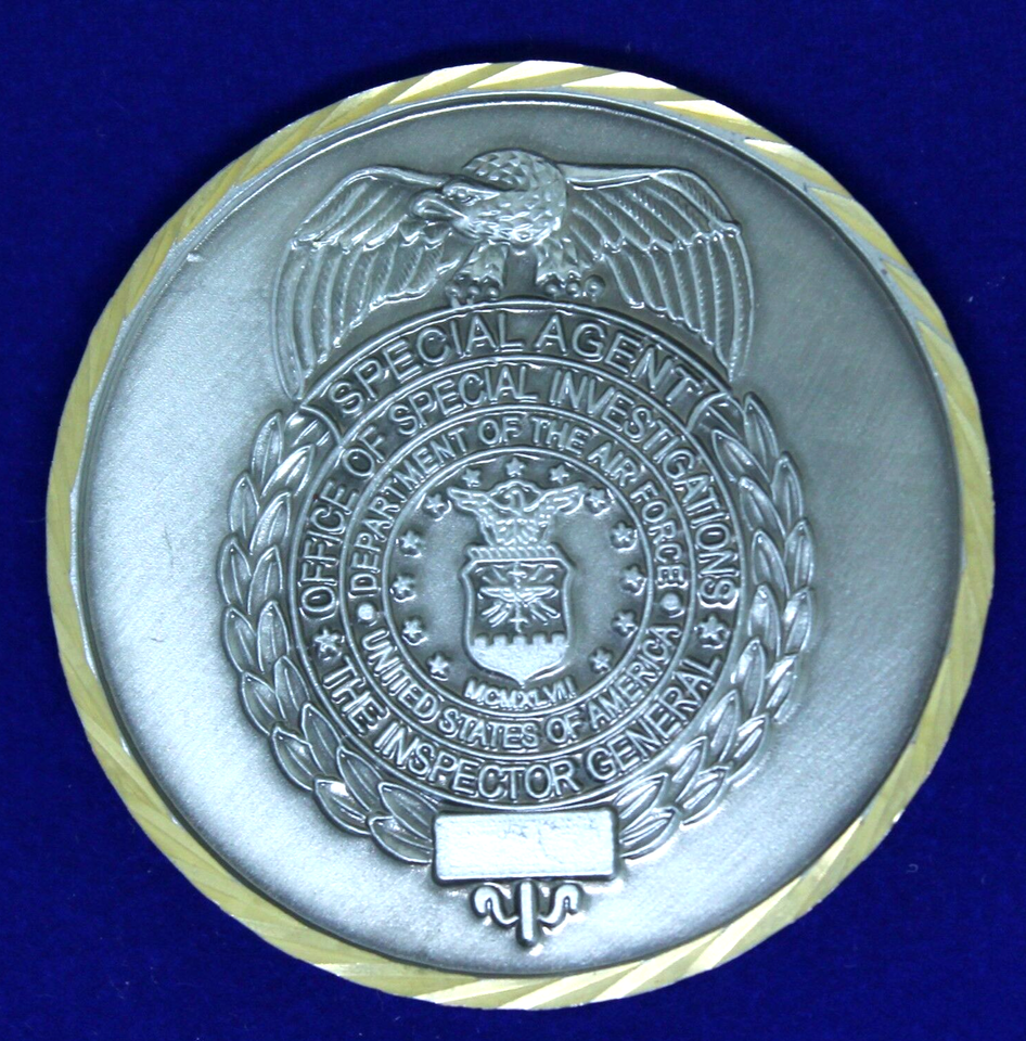 USAF AFOSI OSI Federal Police Detachment 218 Beale AFB U-2 Challenge ...