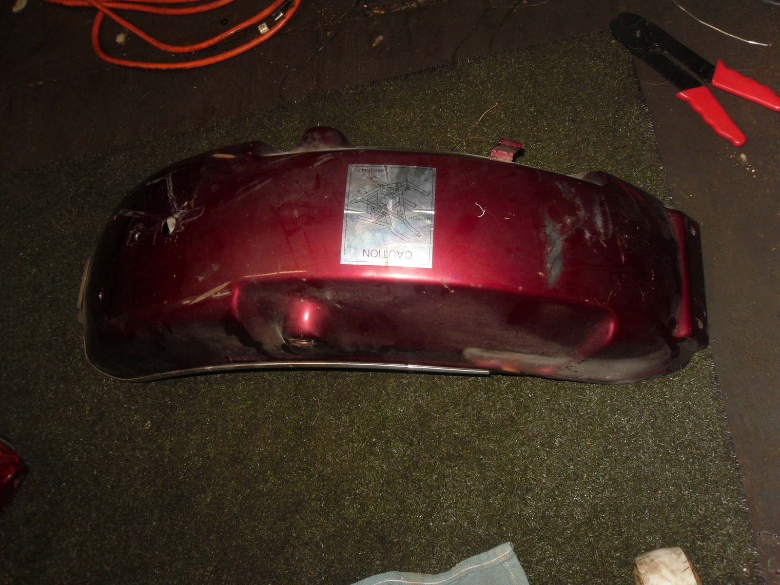 2003 kawasaki vulcan vn750 750 REAR FENDER | eBay