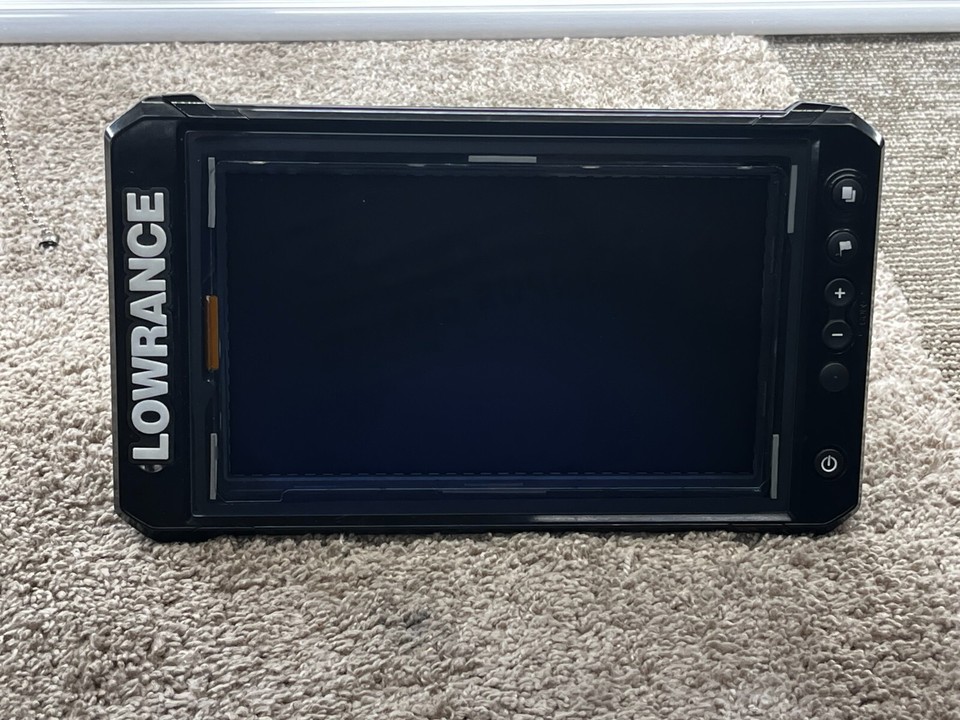 Lowrance Elite 201-135370 Fishfinder Sonar Head Unit Display Monitor ...